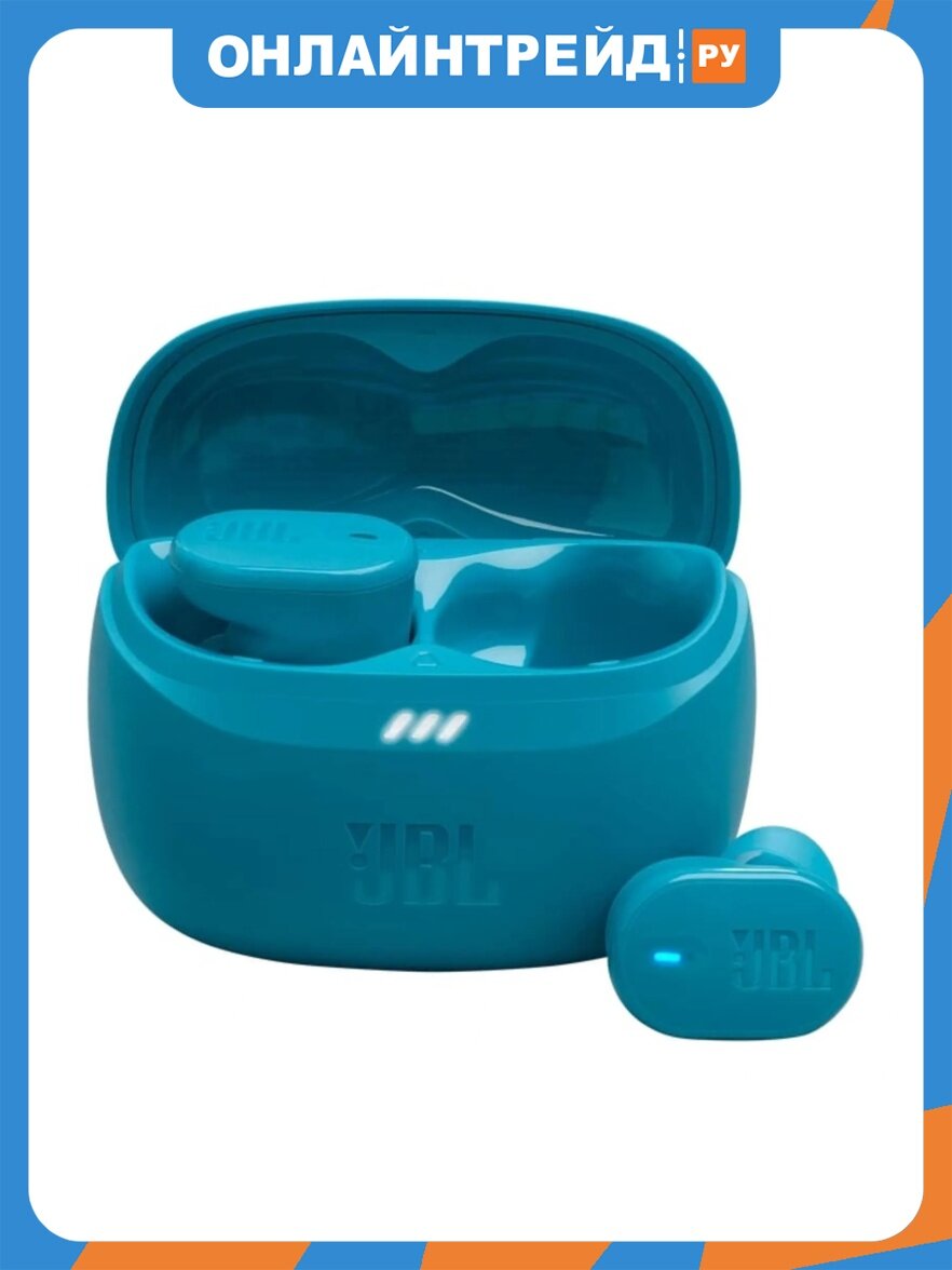 Беспроводные наушники Jbl Tune Buds 2 (TBUDS2TQE), синий