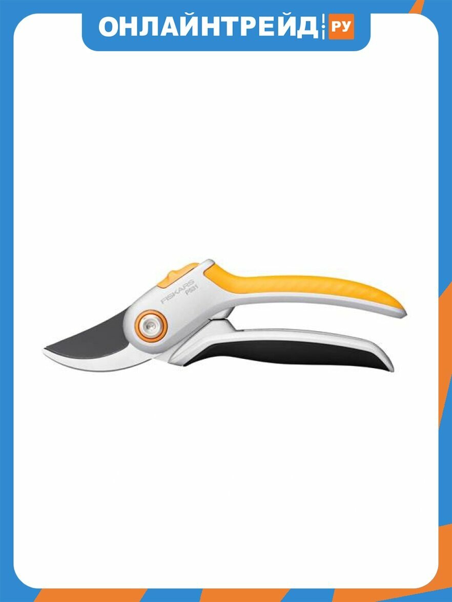 Секатор плоскостной Fiskars металлический Plus P531 1057168