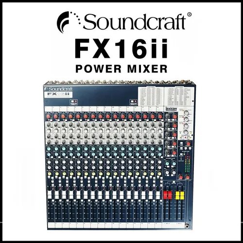 FX16ii 16-канальный миксер с эффектом реверберации