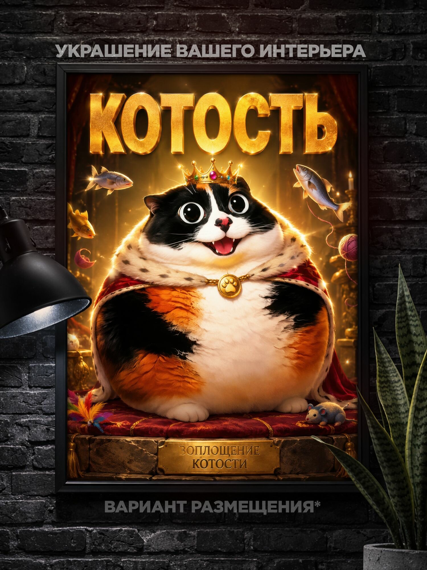 Постер на стену Котость мем — фото 1