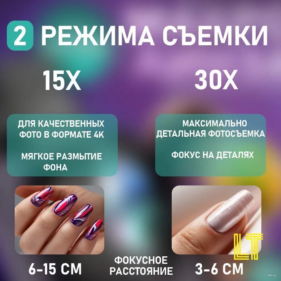 Макролинза 15x-30x для iPhone и Android — фото 1