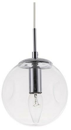 Подвесной светильник Arte Lamp Ture1s A9915SP-1CC цвет плафона подвески Прозрачный, цвет арматуры Хром