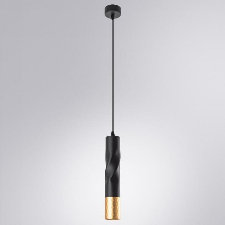 Подвесной светильник Arte Lamp Sadr A3280SP-1BK цвет плафона подвески Бронза, Черный, цвет арматуры Черный