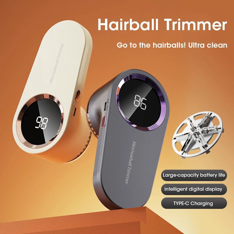 Триммер для катышков Mini Hairball Trimmer, Серый