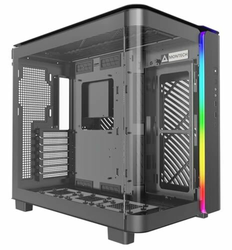 Компьютерный корпус MONTECH KING 95 (King 95 Black) черный - Midi Tower, ATX, USB 3.2 Gen 1 Type-A, USB 3.2 Gen 2 Type-C