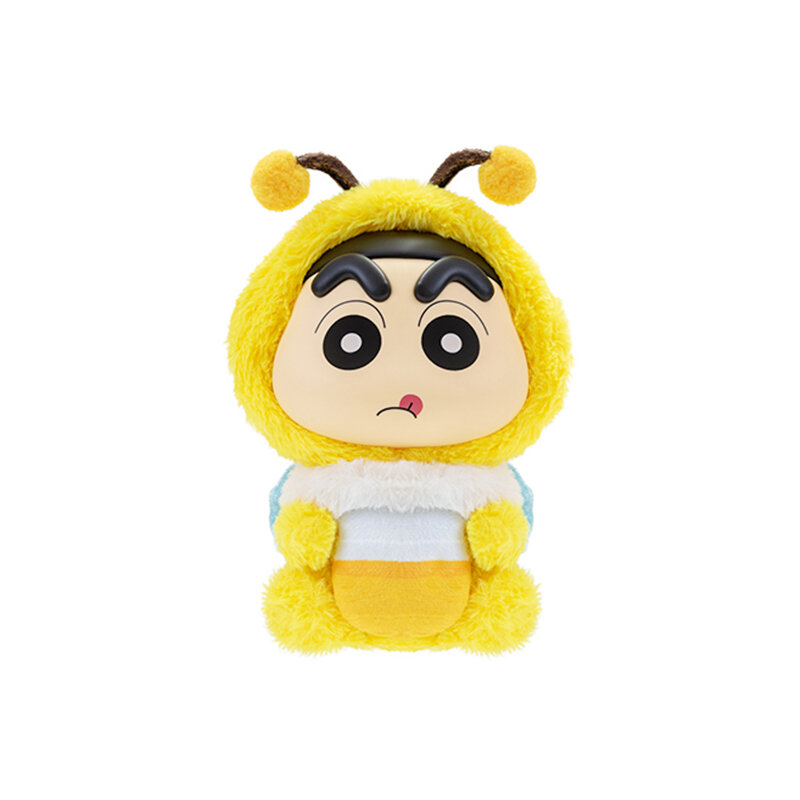 Плюшевая игрушка унисекс Spiritual Creations x Crayon Shinchan Xiaoxin's Forest Adventure Q Cute Animals, Confirmed-Bee Xiaoxin (Open)
