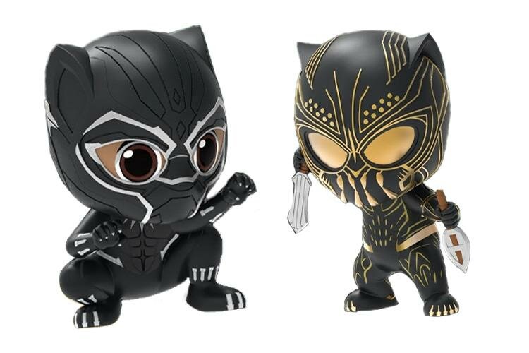 Коллекционная фигурка унисекс Hot Toys Black Panther Leopard Cosbaby