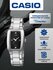Наручные часы CASIO, серебряный, черный