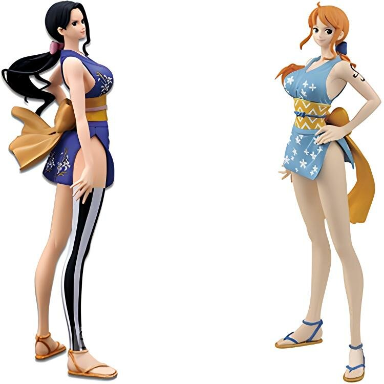 Фигурки унисекс BANPRESTO Nico Robin Glass Factory, One Piece, Namie & Robin