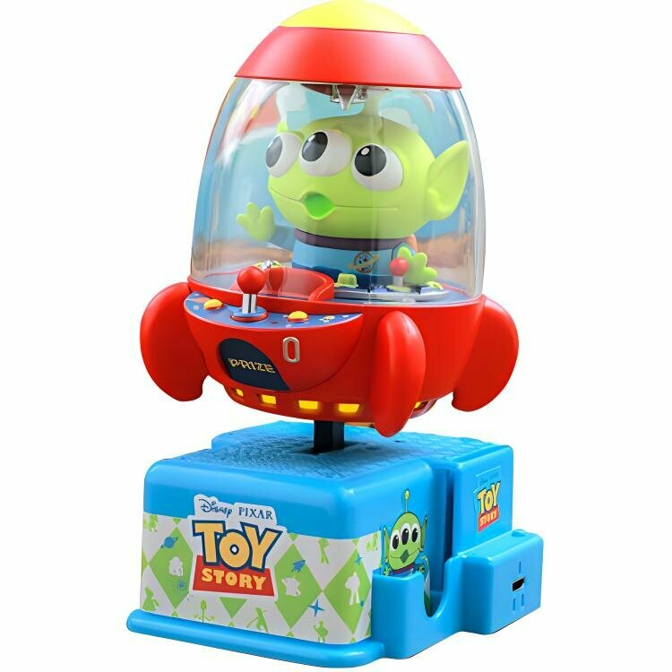 Фигурка унисекс Hot Toys Alien из Toy Story Cosrider, Alien Electric Rocking Chair