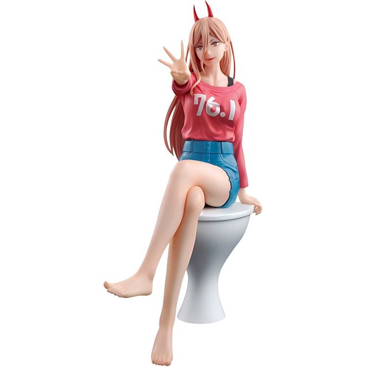 Фигурка унисекс BANPRESTO Chainsaw Man Пауэр, сидящая поза, Chainsaw Man, Paw Blood Demon Sitting Pose Assembly