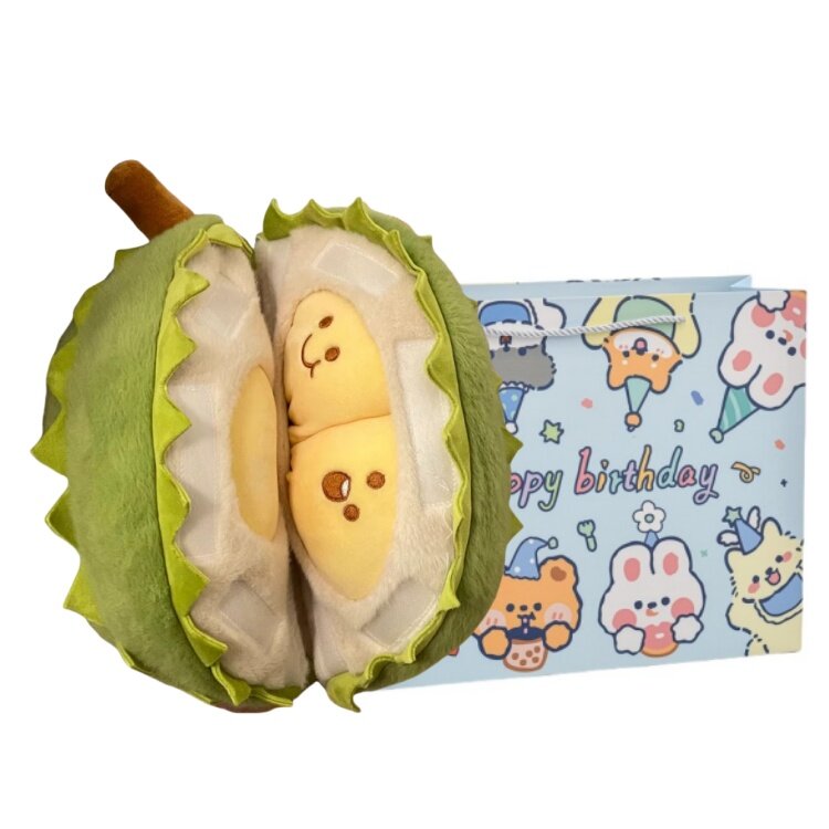 Плюшевая игрушка унисекс WANTONGLE Дурман, снимающая стресс, Gratitude Persimmon Shopping Bag, 35CM EU