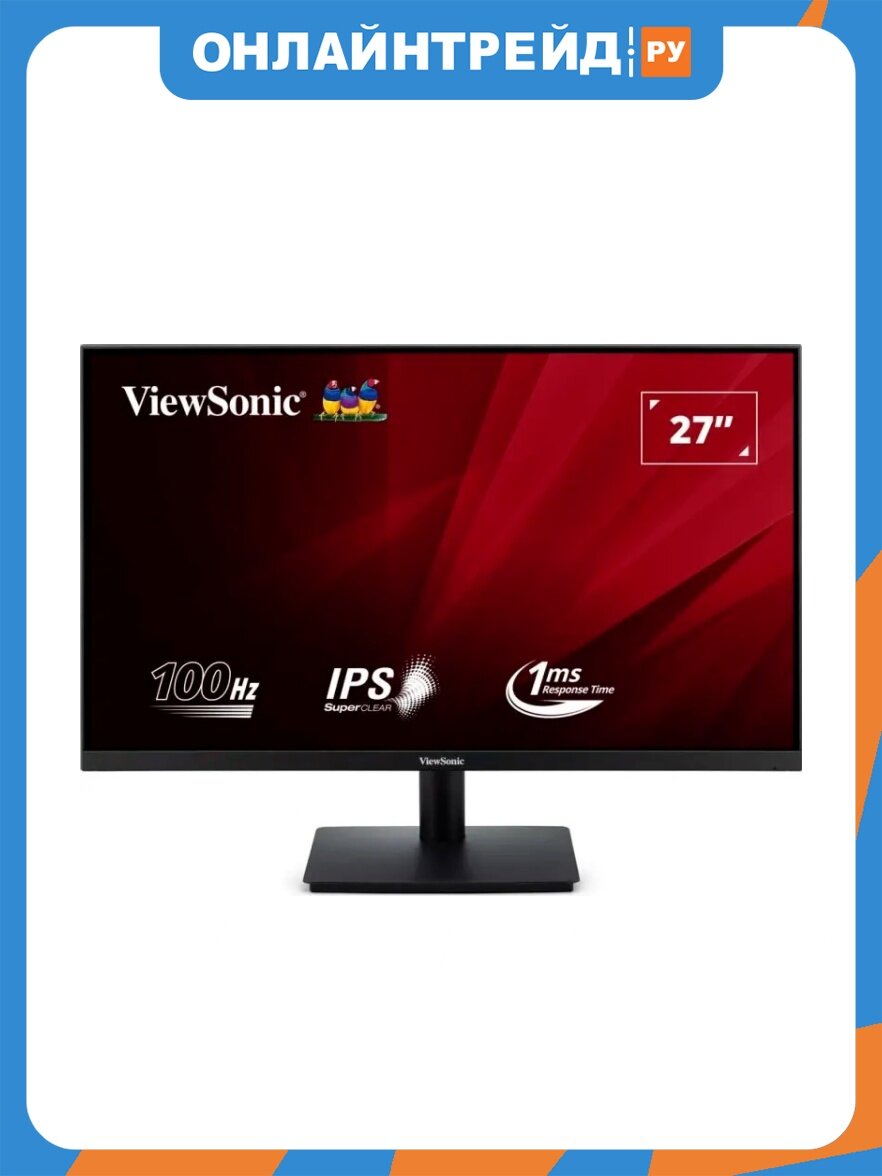 Монитор Viewsonic VA270-H-2 27" черный
