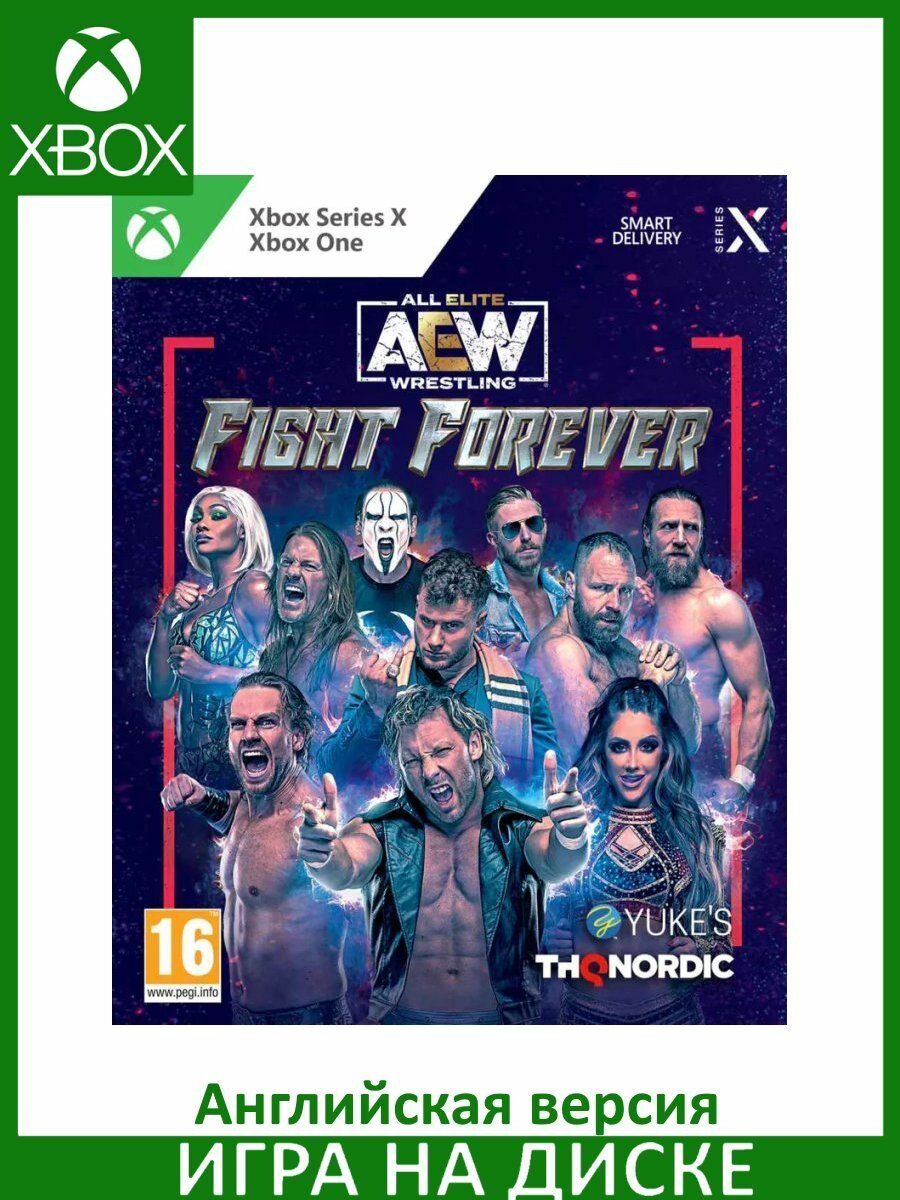 Игра AEW: Fight Forever Xbox One, Series X Диск на Xbox Английская версия