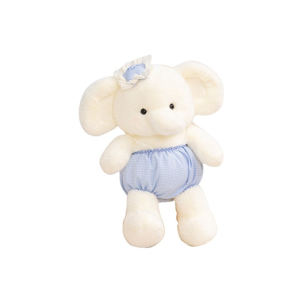 Подарочная сумка унисекс CHUNTUSHU "С Днем Рождения" для игрушек, 33CM EU, Good Night Pajamas Elephant Baby-Blue