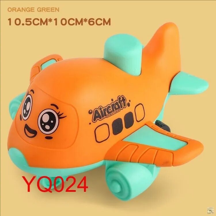Инерционная машинка с самолетом