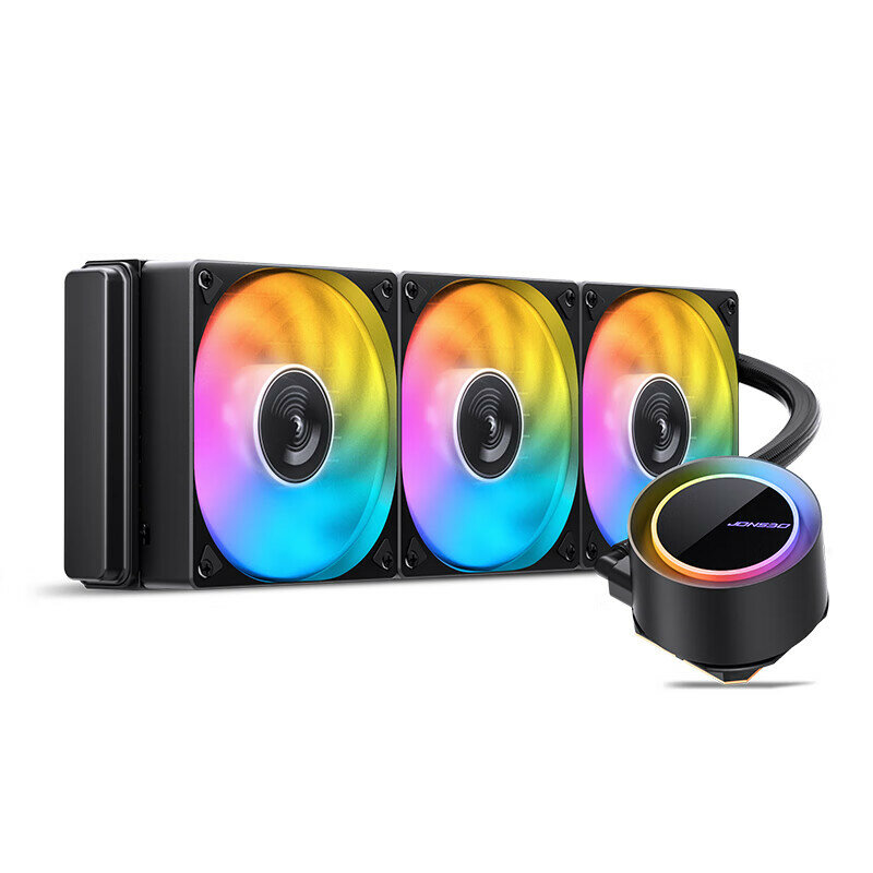 JONSBO TG-360 Черная система охлаждения с водяным радиатором 360 мм ARGB подсветка Цвет：TG-360 Чёрный ARGB