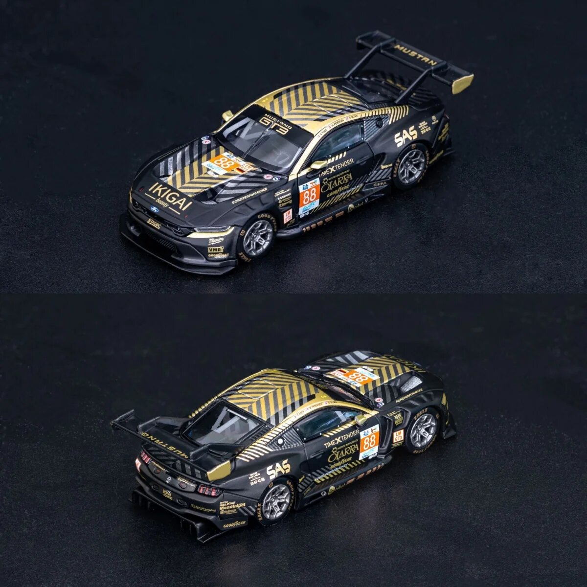 Модель автомобиля MASSDI Mustang GT3 LeMans 1:64