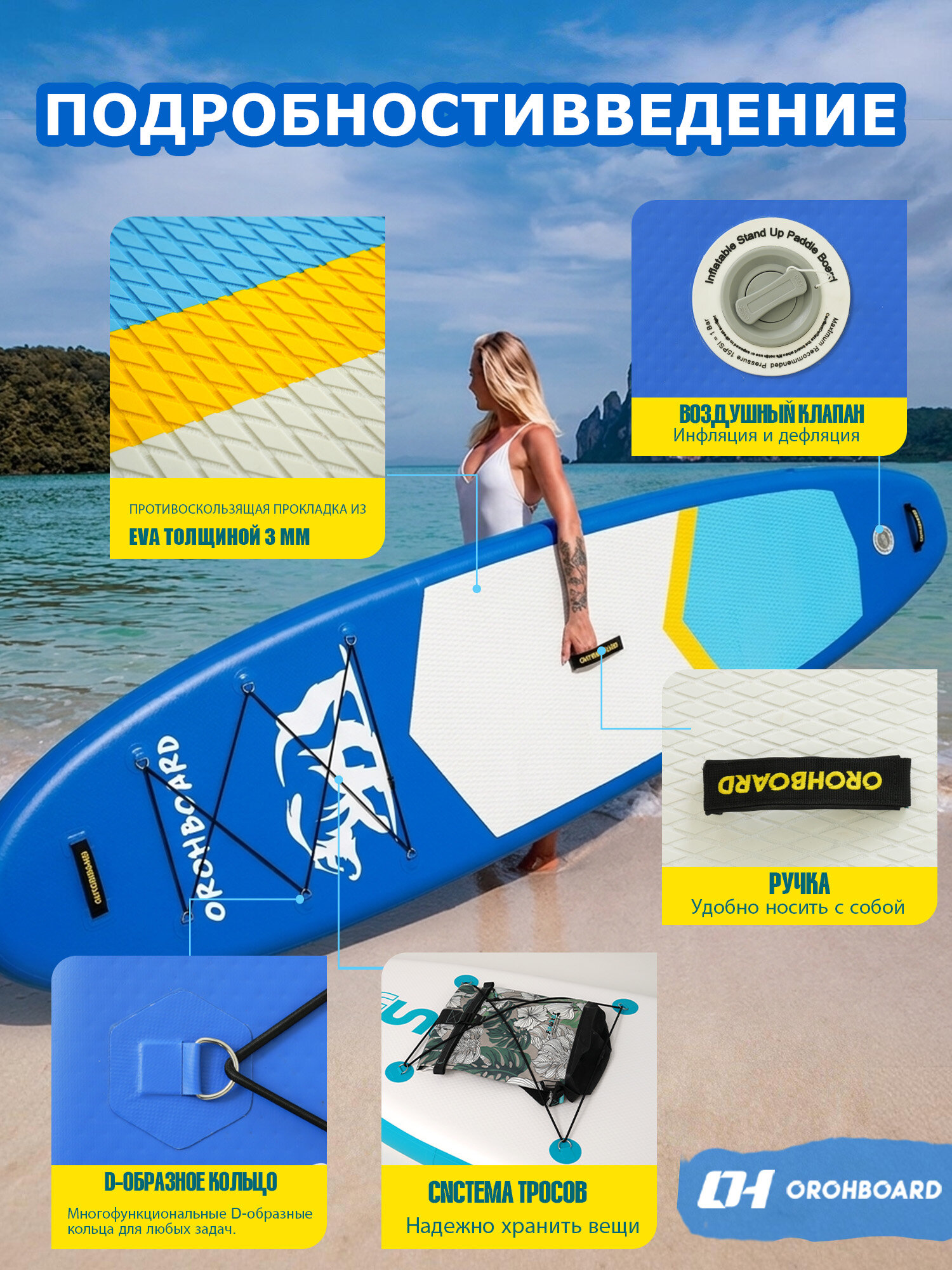 Funwater SUP-доска89 см — фото 1