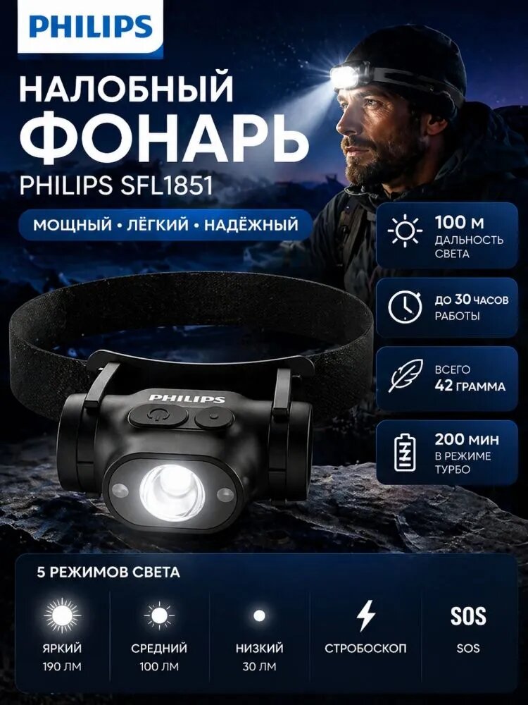 Philips Фонарь-прожектор