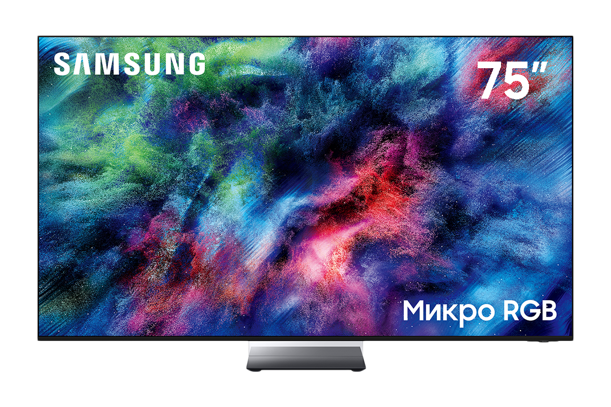 Телевизор Samsung MRE75R95HAUXPY 75 дюймов Смарт ТВ Micro RGB 4K