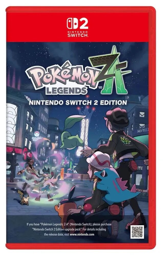Игра Pokemon Legends: Z-A (Nintendo Switch 2, Английская версия)