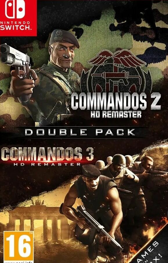 Commandos 2 and 3 HD Remaster Double Pack Nintendo Switch (Субтитры на русском)