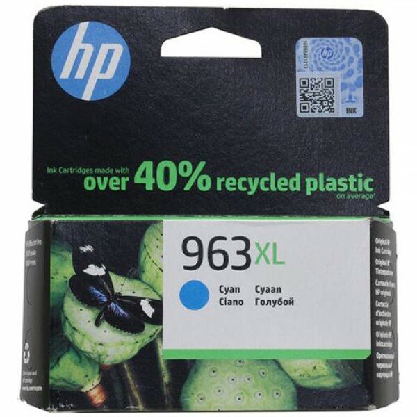 HP 3JA27AE (№963XL) Cyan струйный картридж оригинальный