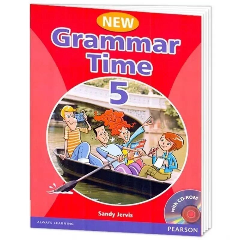 New Grammar Time 5. Полный комплект: Учебник + Пособие по грамматике английского языка, автор Сэнди Джервис | Jervis Sandy