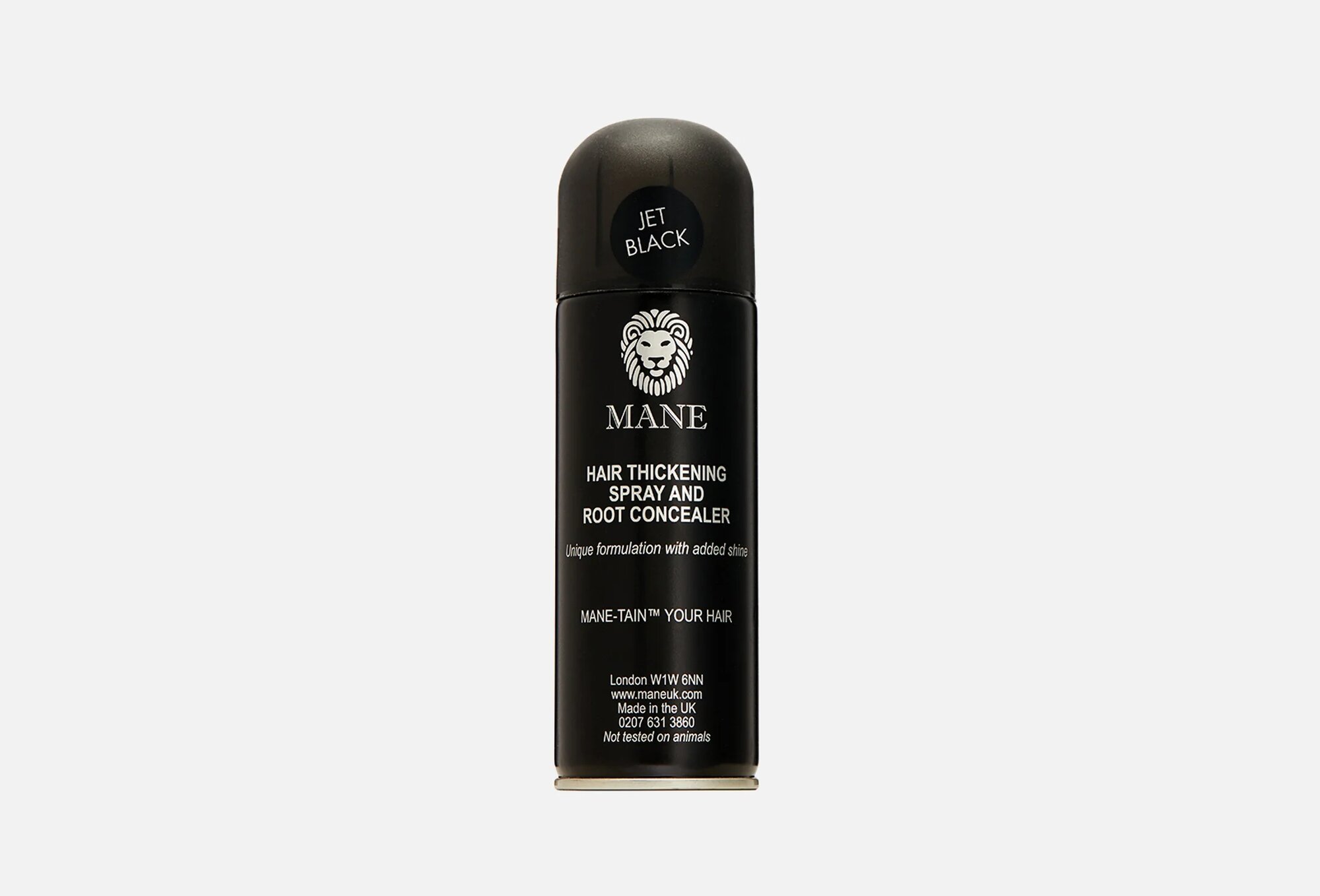 Mane hair thickening spray Аэрозольный камуфляж для волос 200 мл черный