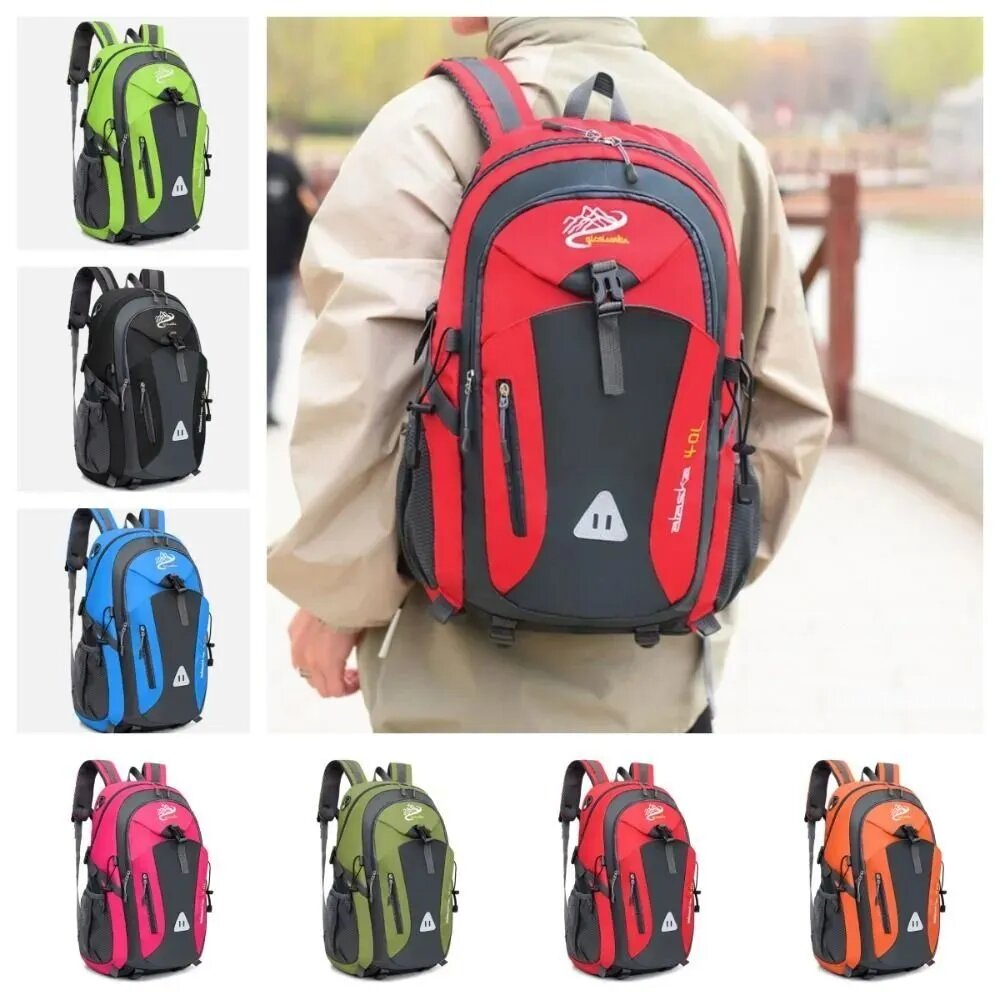 Рюкзак Alaska 40L, оранжевый, мужской, женский, для спорта, повседневный, дорожный — фото 1
