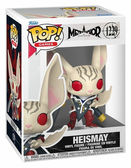 Фигурки Funko Pop Games - Коллекционная фигурка Metaphor: ReFantazio Heismay/Хейсмей - Фанко 1229