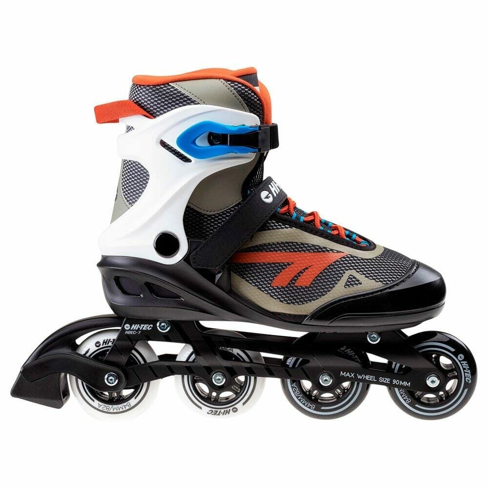DECATHLON ролики decathlon Rizzo Inline, черный/коричневый/белый, размер 43