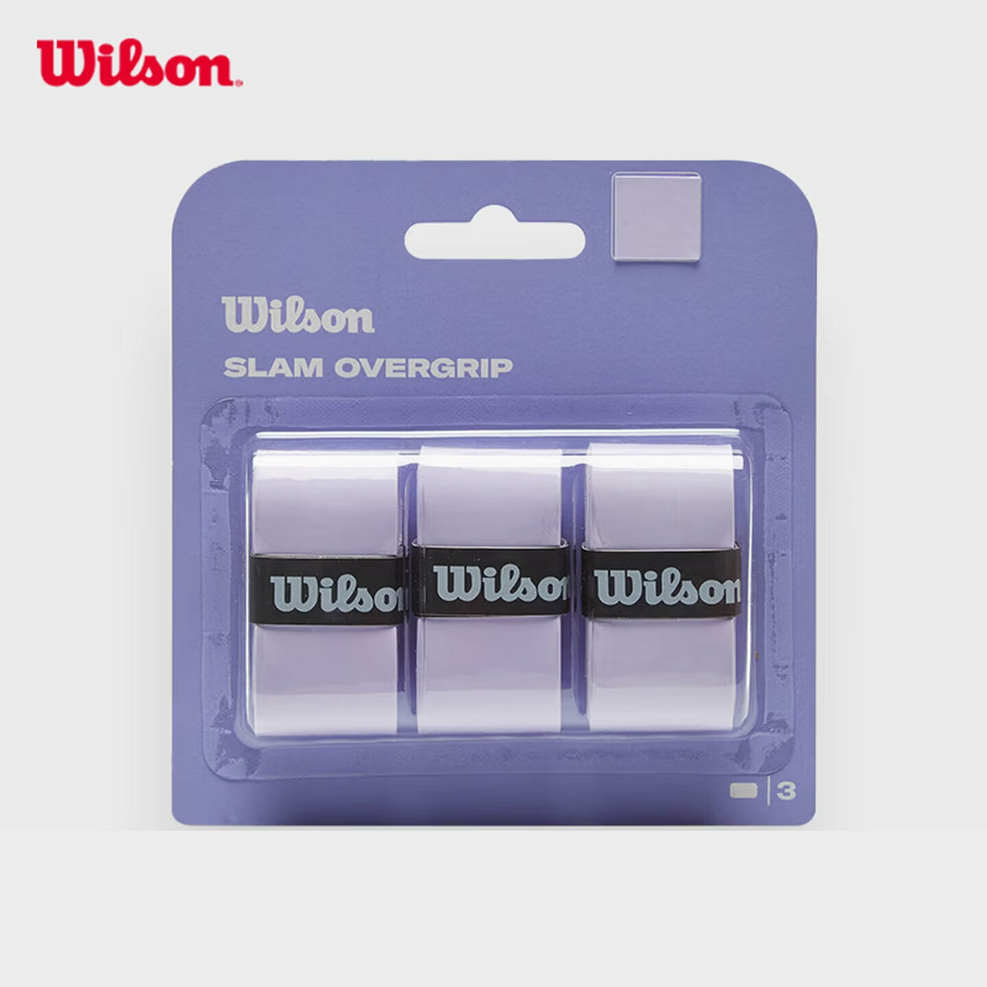 Овергрипы Wilson SLAM OVERGRIP, 3 шт, липкий тип (Tacky), для теннисных ракеток