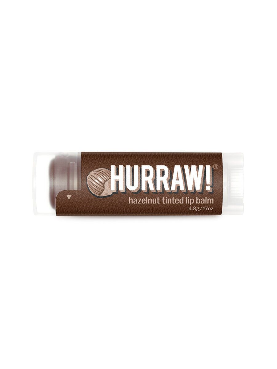 Оттеночный бальзам для губ HURRAW! Hazelnut Tinted Lip Balm Фундук