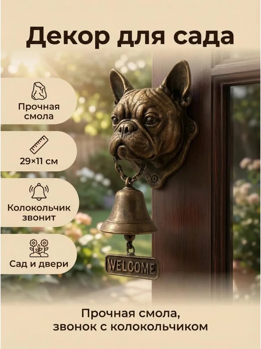 Сувенирная Западношотландская собака, высота 28 см, длина10 см