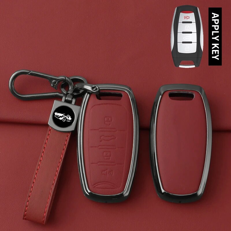 Чехол для ключа Great Wall Haval red chain
