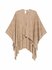 Накидка BURBERRY Check-pattern cape, размер OneSize, разноцветный
