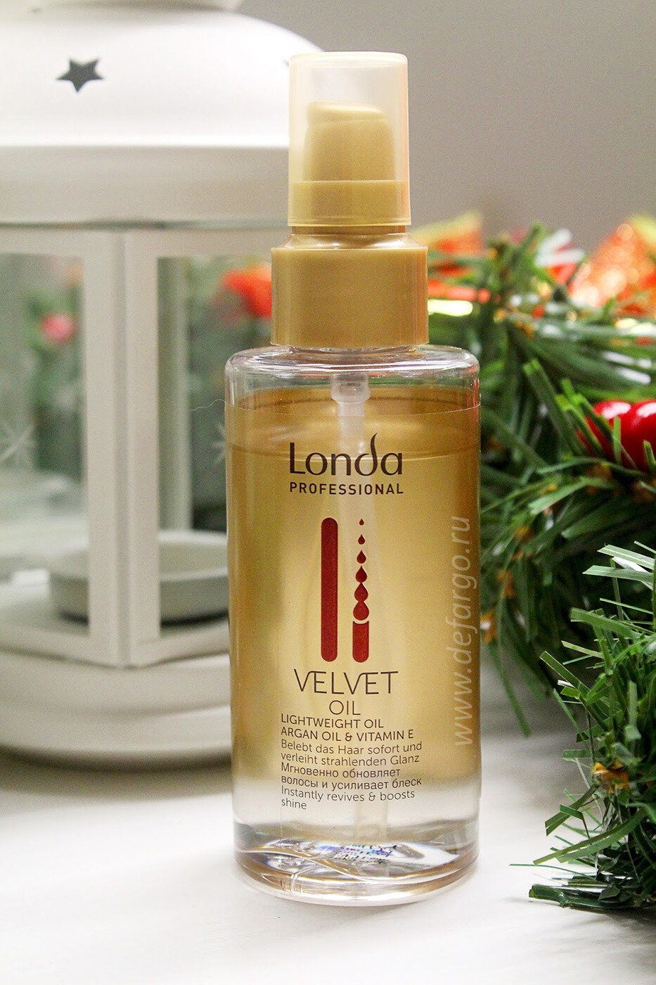 LONDA PROFESSIONAL Масло VELVET OIL для обновления волос без утяжеления 100 мл