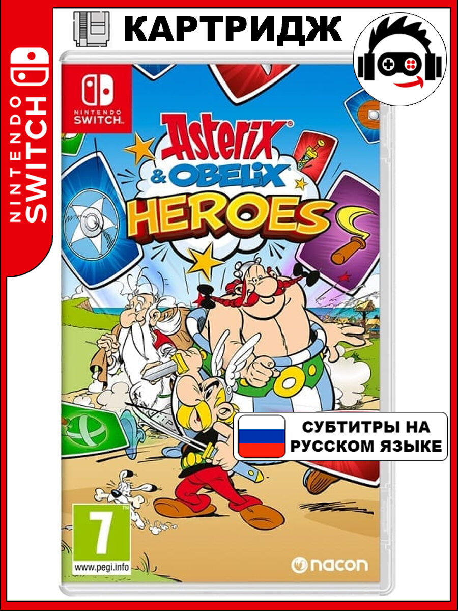 Игра Asterix & Obelix Heroes (Nintendo Switch, Русские субтитры)