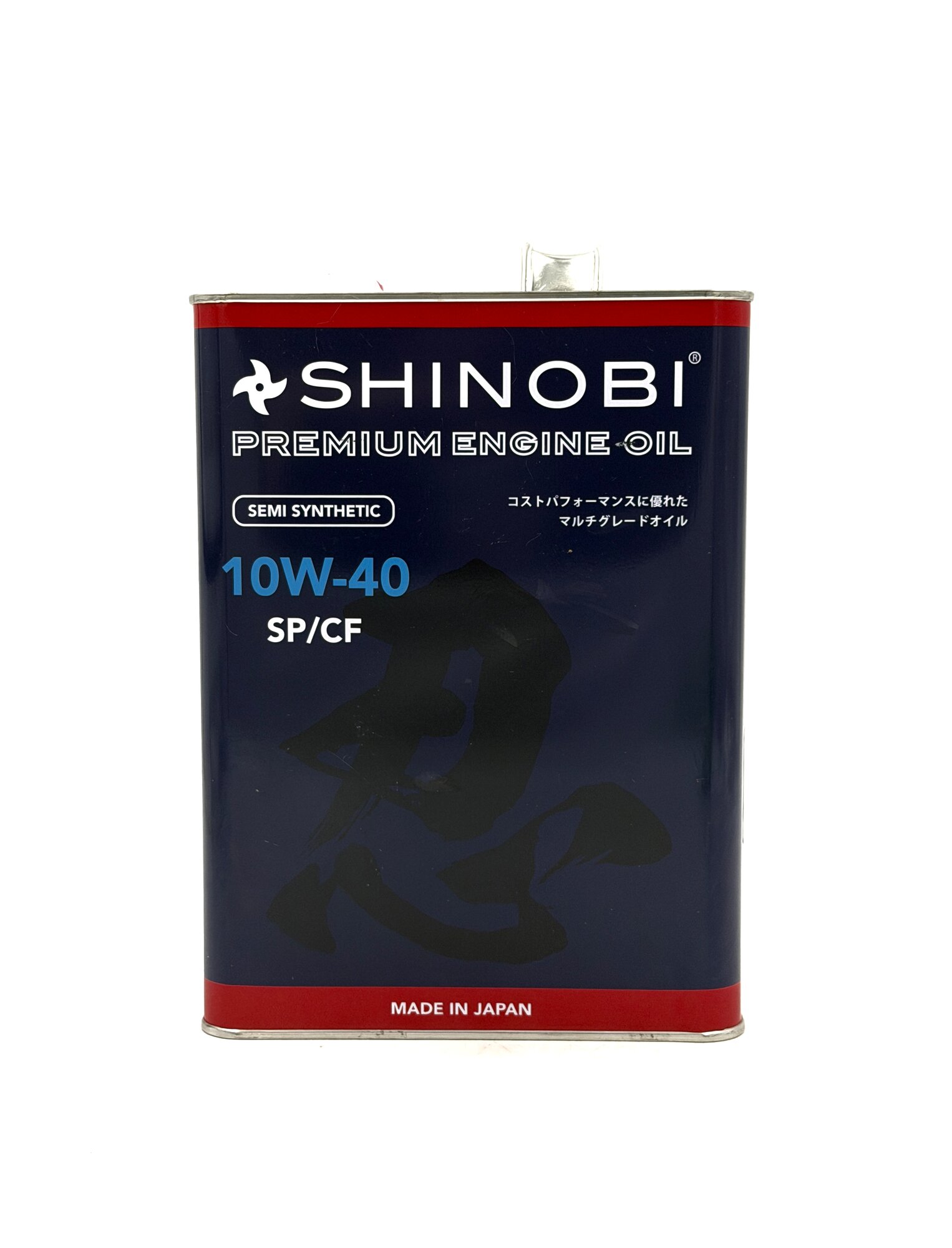 Масло моторное Shinobi Premium Engine Oil 10w-40 SP/CF , 4 литра