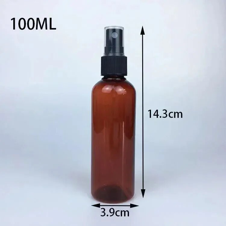 100 мл, Пластиковый спрей-флакон для духов, дорожный