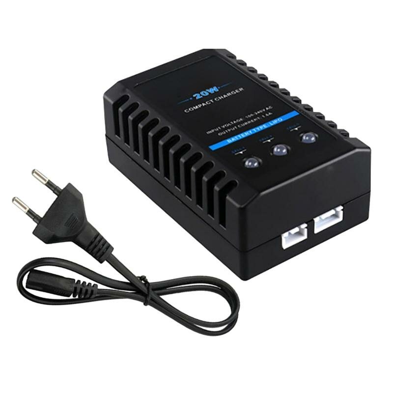 Зарядное устройство 20W B3 для LiPo 2S-3S, 100-240V, EU