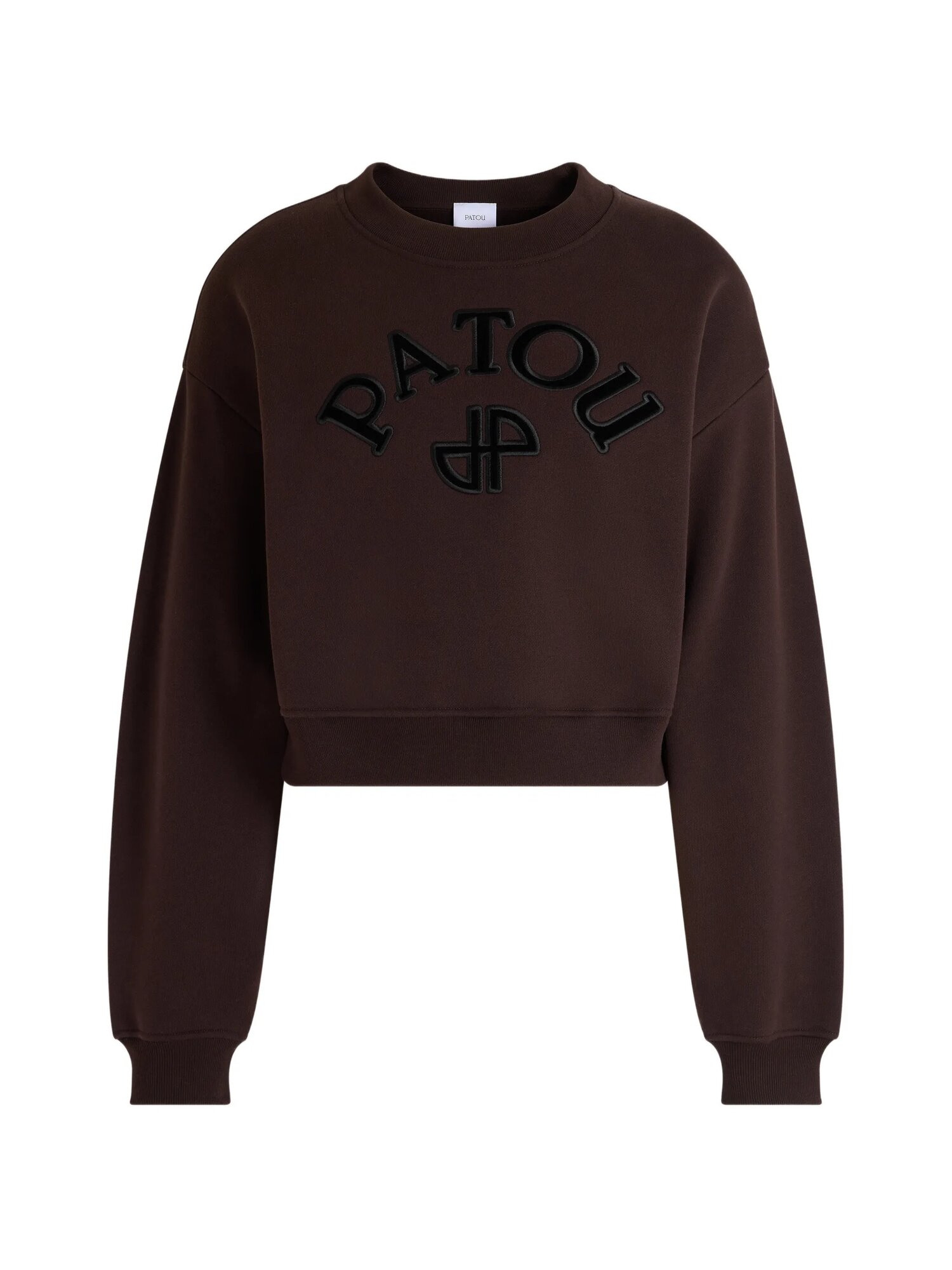 Свитер Logo-patch cropped sweater