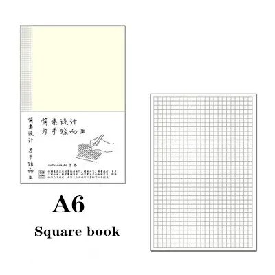 Fromthenon блокнот сменные вставки A5A6B6 88 листов A6 Grid