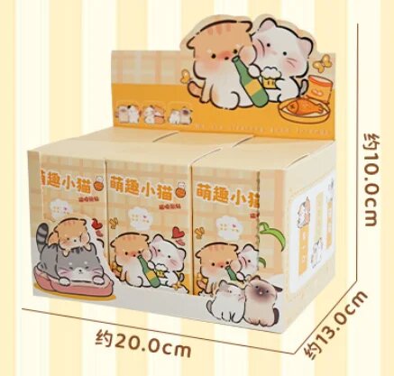 Фигурки-сюрпризы котята whole box 6 pcs