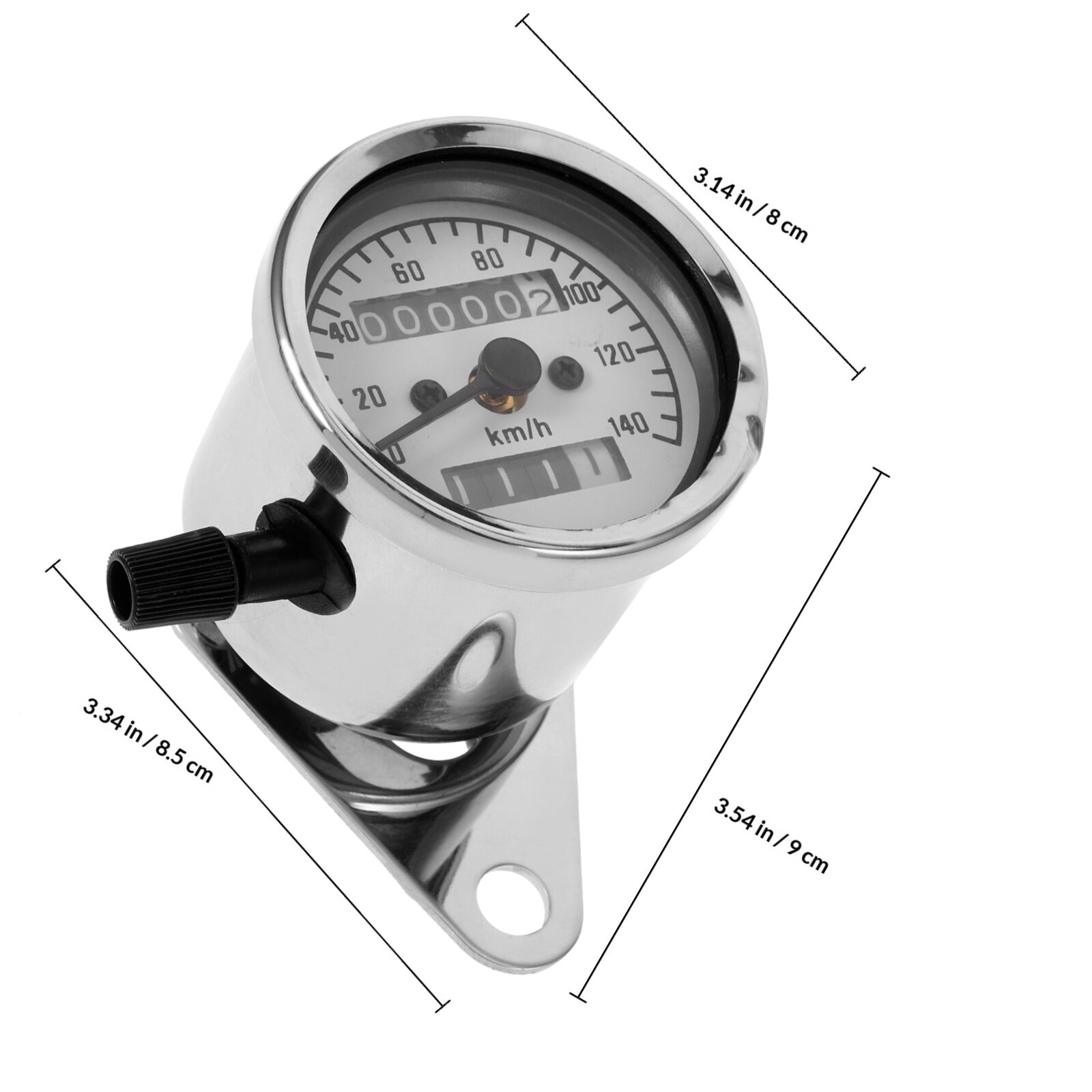 Спидометр Для Мотоцикла Прибор Оdometer Многofункциональный 9X8.5X8CM