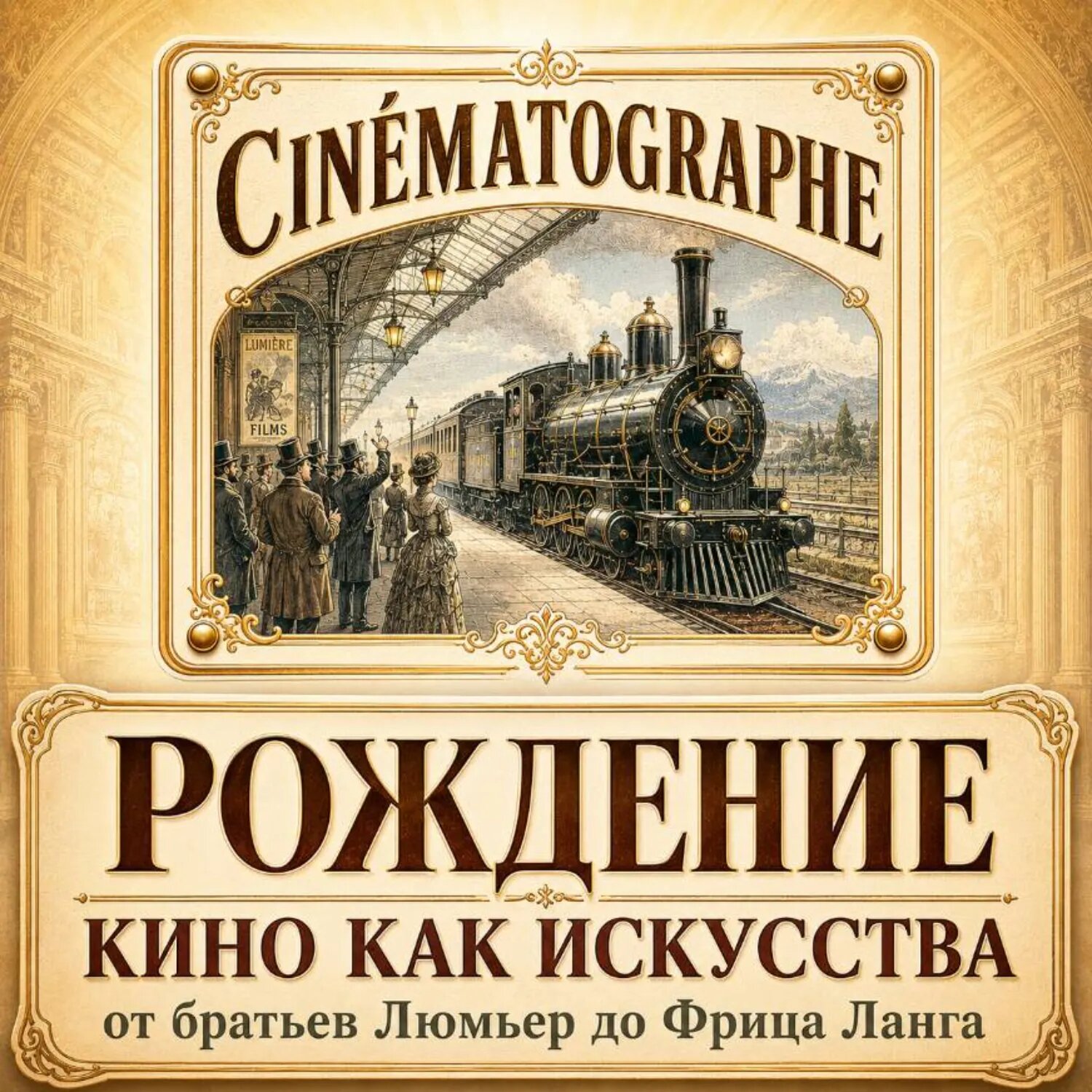 Рождение кино как искусства: от братьев Люмьер до Фрица Ланга [Аудиокнига]