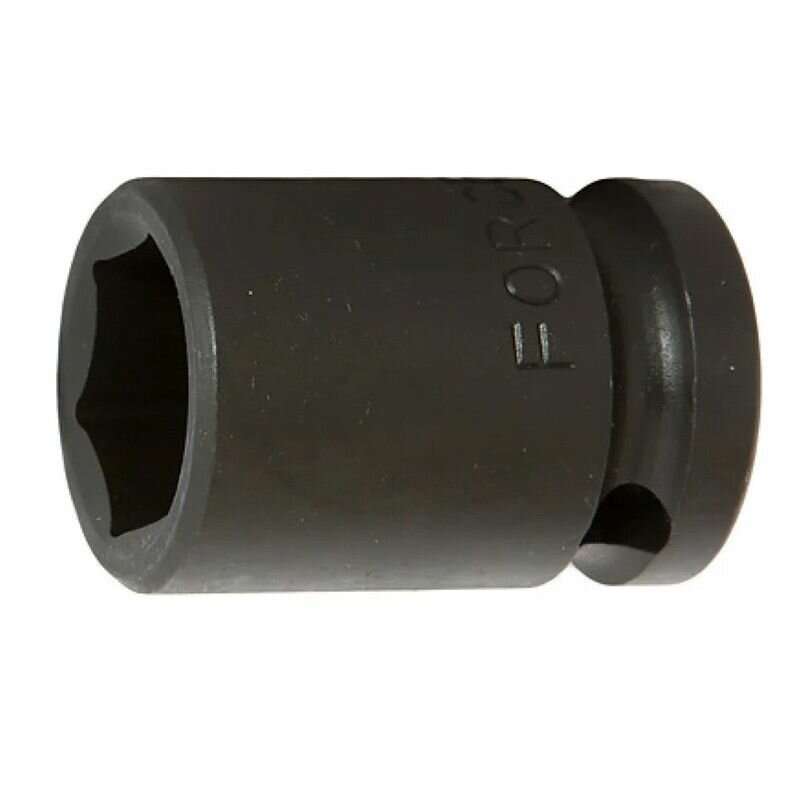 Головка ударная 3/4" шестигранная 27 мм, L54 мм, Force 46527