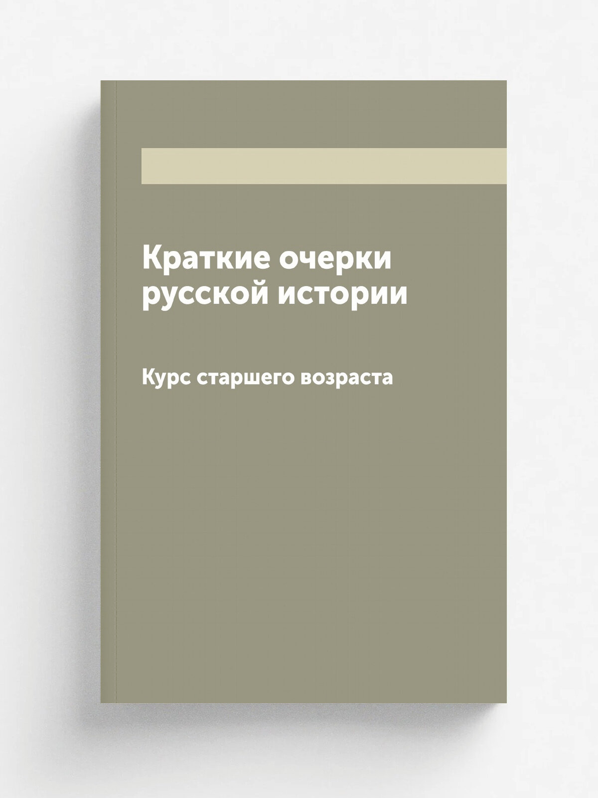 Краткие очерки русской истории. Курс старшего возраста